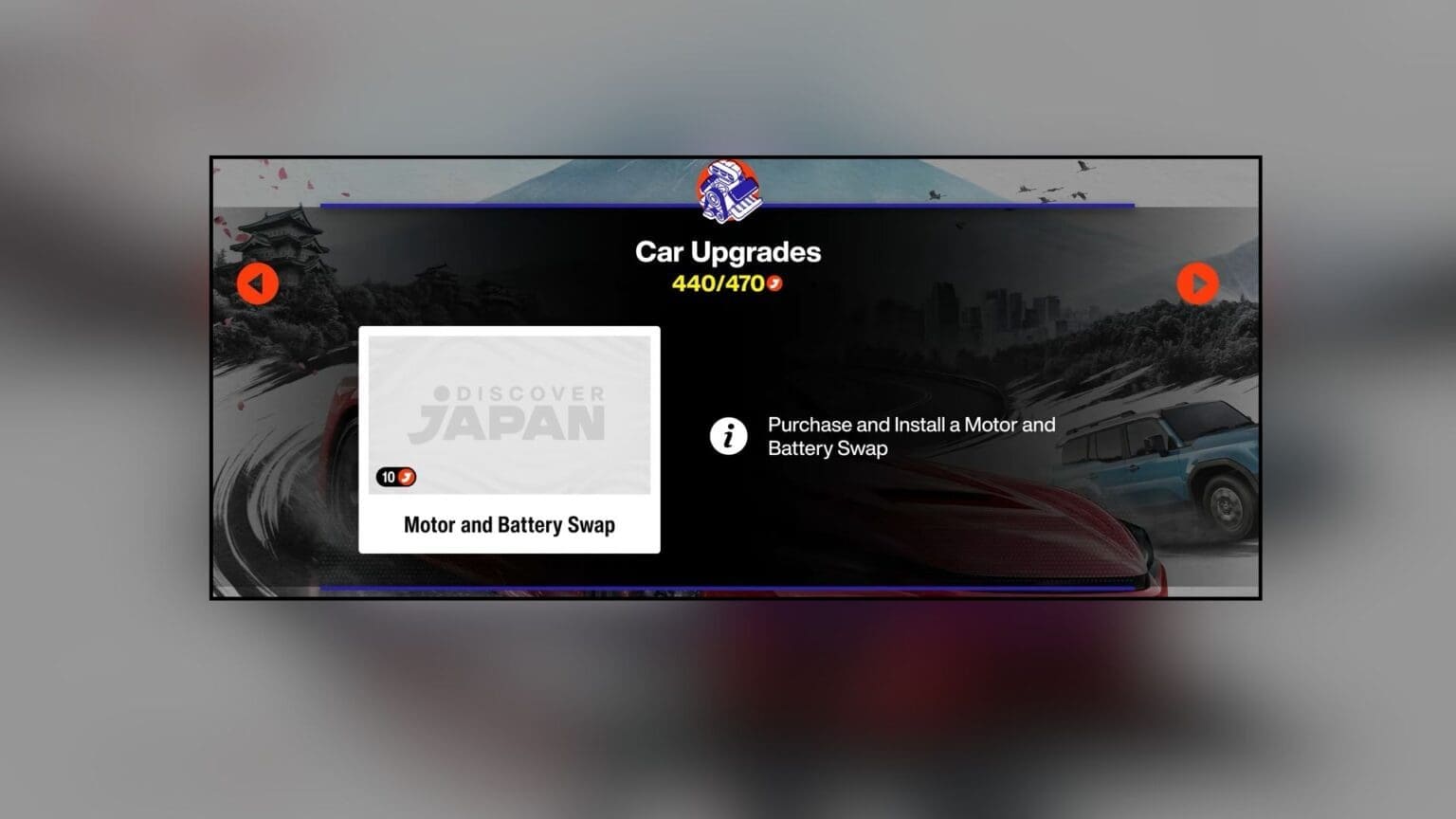 Forza Horizon 6 - How to Get Motor, Battery, & Supercharger DSC & CSC ...