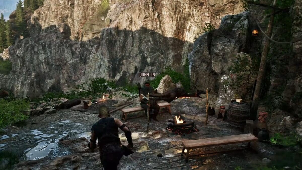 Gothic 1 Remake - The Rogues Camp Location Quest Guide - TheGamesWatch